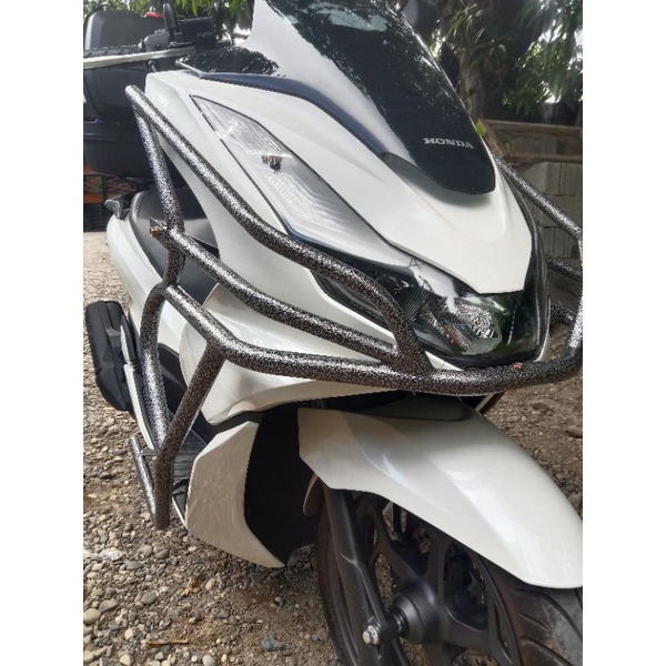 HONDA PCX 160- FULL ARMOR CRASH GUARD (POWDER COATED) | Shopee Philippines
