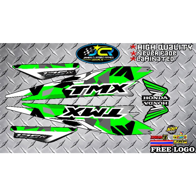 TMX 125 Stock Decals Sticker | Shopee Philippines