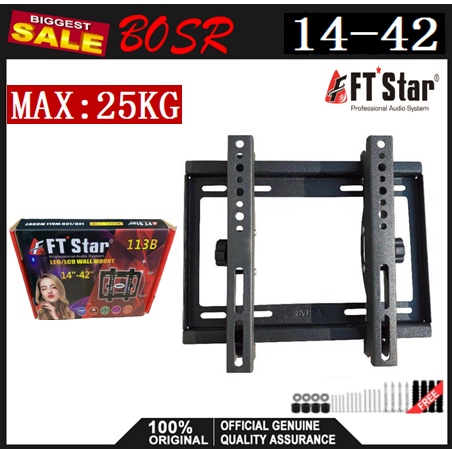 14-42 f Universal Adjustable TV Wall Mount Bracket Flat Panel Support ...