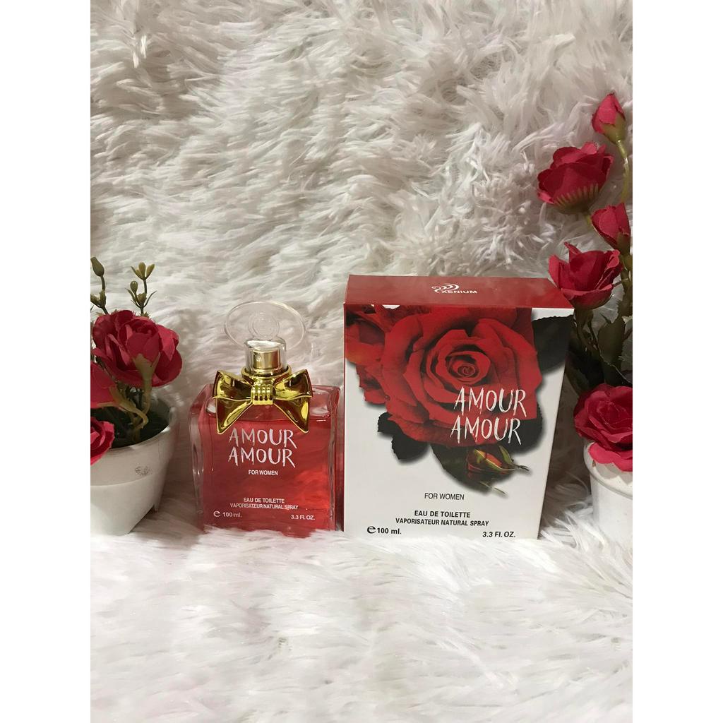 AMOUR PERFUME SPRAY FOR WOMEN 100ML | Shopee Philippines