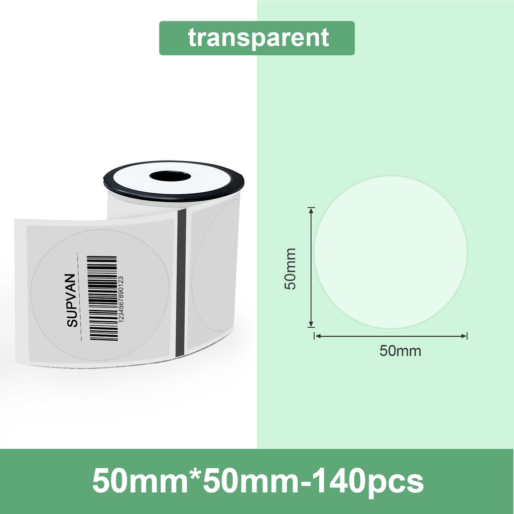 SUPVAN T50M Barcode Qr Code Label Printer Maker Machine Mini Cute ...