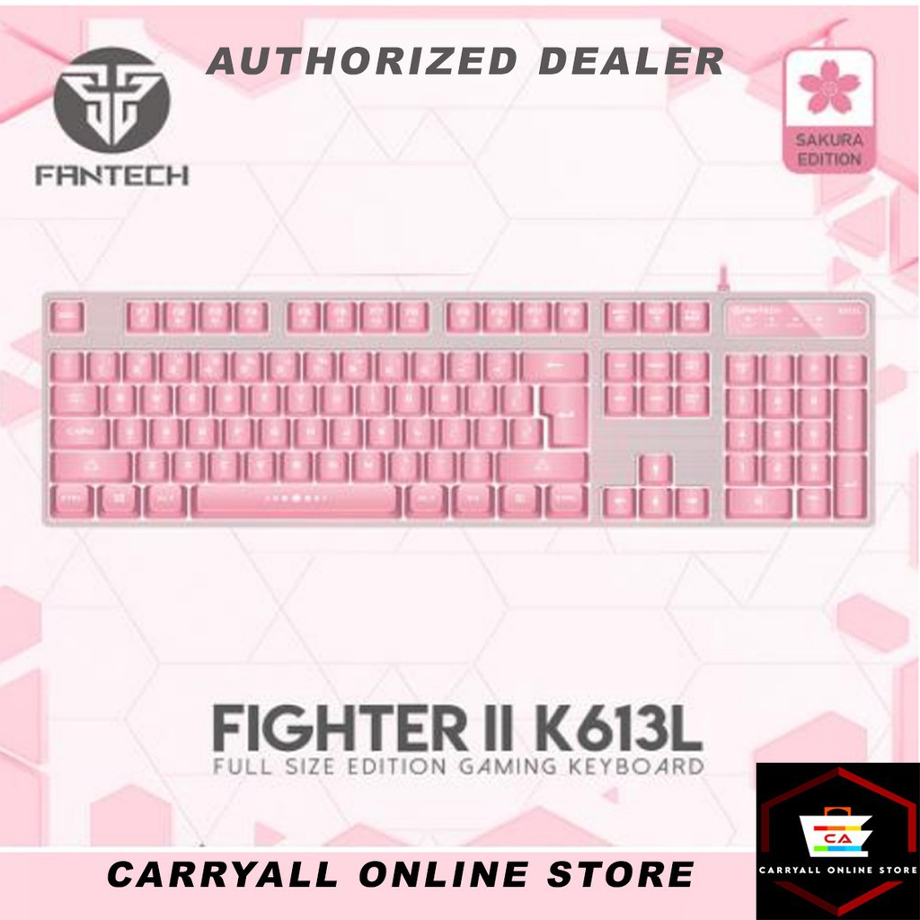 Fantech K613L Sakura Gaming Keyboard | Shopee Philippines