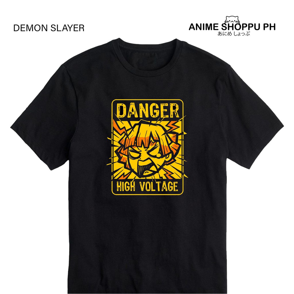 Zenitsu T-shirt - Anime shoppu Ph | Shopee Philippines