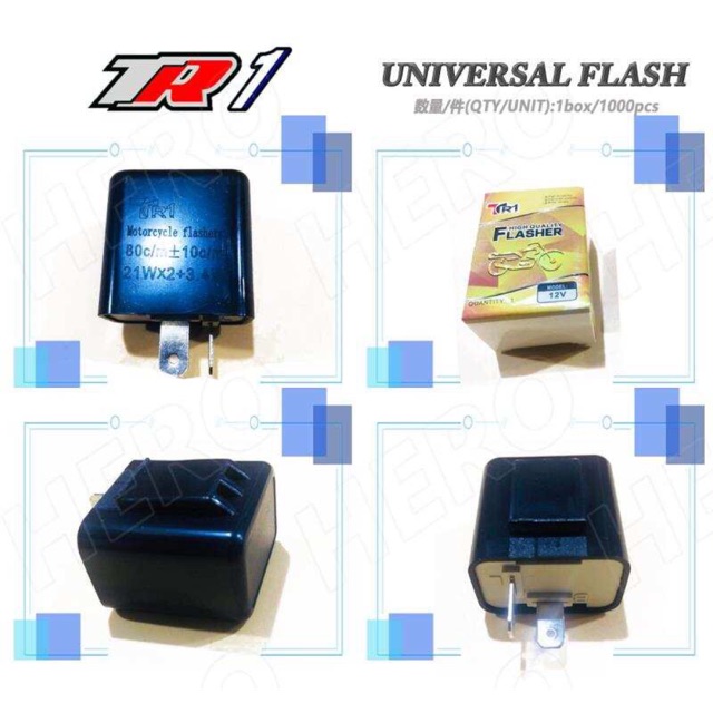 Motorcycles Flasher Relay (no sound)TR1 | Shopee Philippines