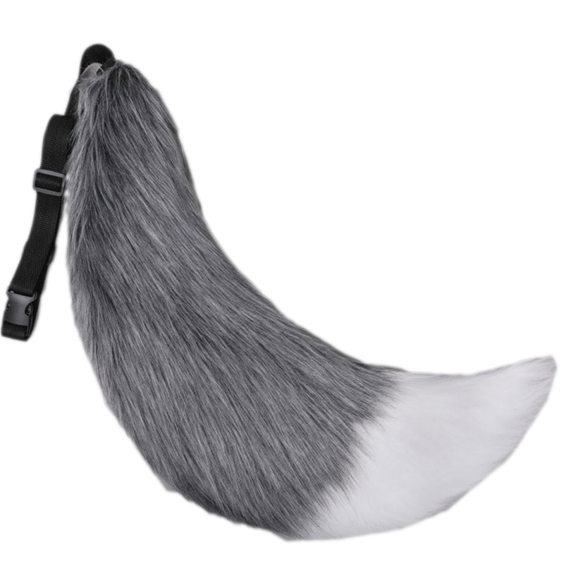 royal Fox Tail Halloween Cosplay Plush Tail Cosplay Furry Tail Costume ...