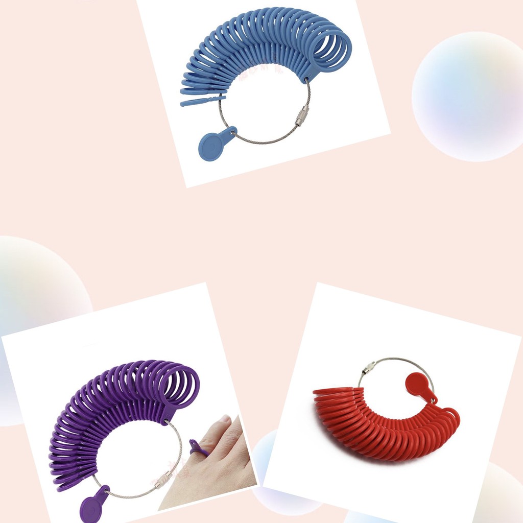 Silver Palace Plastic Finger Ring Sizer | Shopee Philippines