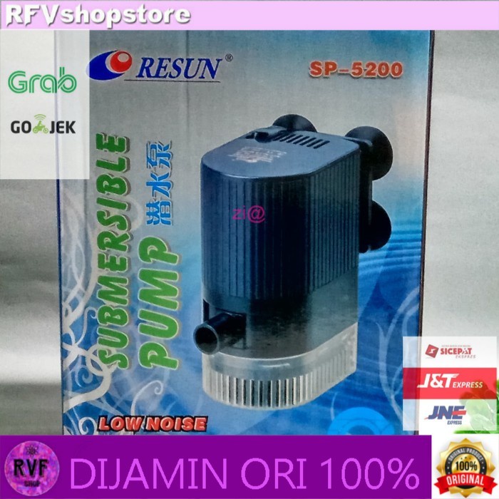 RESUN SP 5200 SUBMERSIBLE WATER PUMP AQUARIUM FILTER POND PUMP ORIGINAL ...