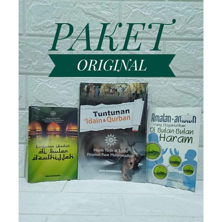 Original Book Package For Dzulhijah Month Guide, Idain/Qurban, & The ...