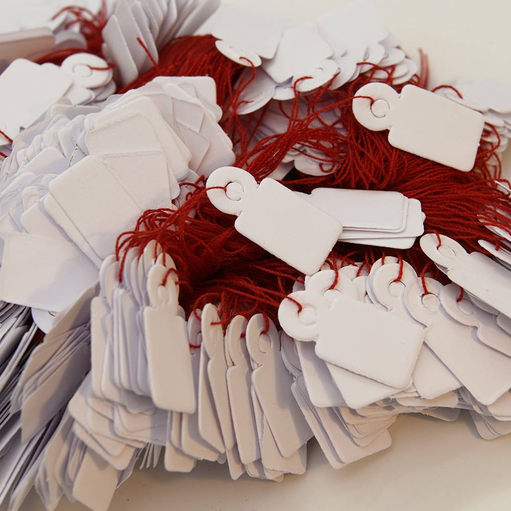 1000 Pcs Jewelry Display Merchandise Price Label Paper Brand Labels ...