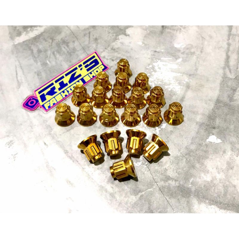 PROBOLT HEAD NINJA R RR DRAT 12 SPIRAL BELIMBING GOLD HENG THAILAND ...