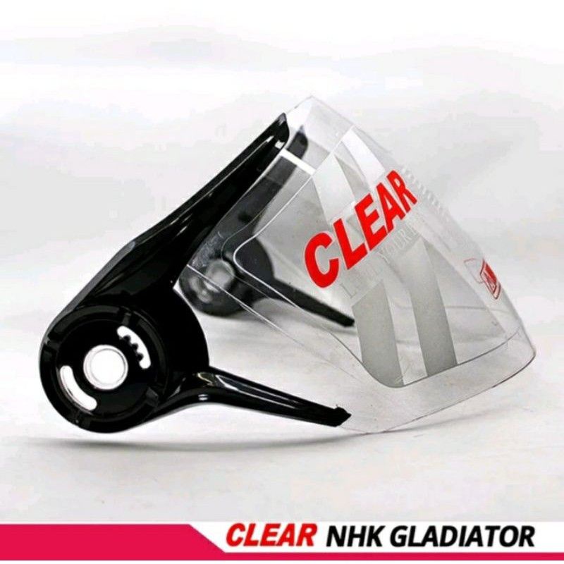 NHK GLADIATOR REVENTOR CLEAR HELMET VISOR | Shopee Philippines