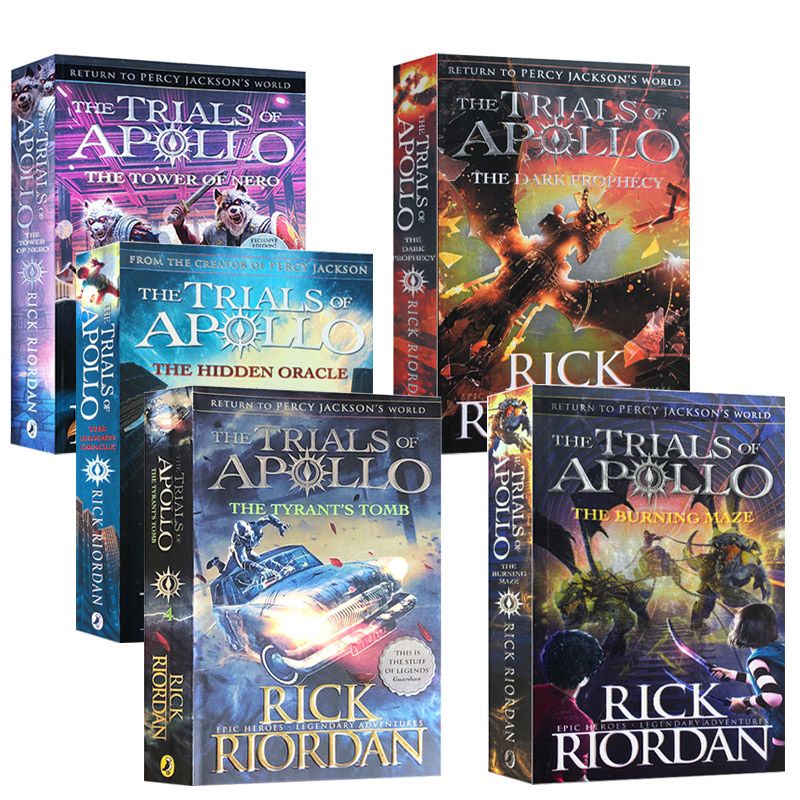 The Trials of Apollo (5 Books) | Shopee Philippines