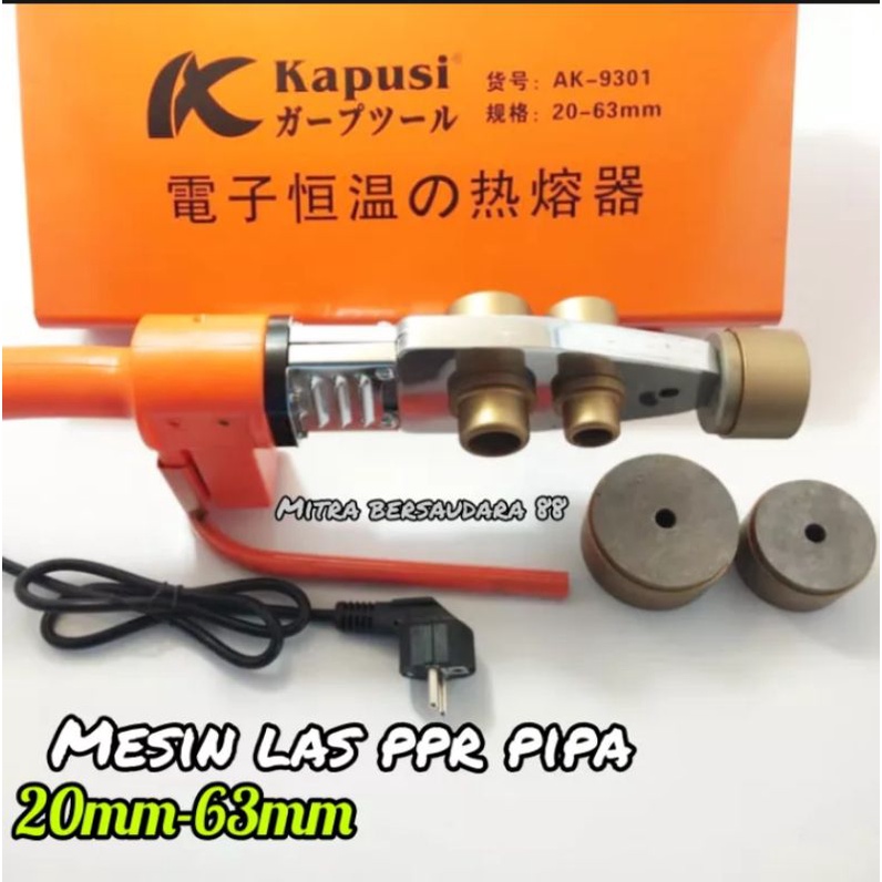 Welding PIPE PPR PVC HDPE 20 23MM KAPUSI PIPE HEATER PPR HEATE | Shopee ...