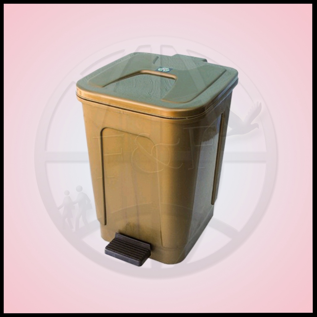 16L Trash bin with pedal | Shopee Philippines