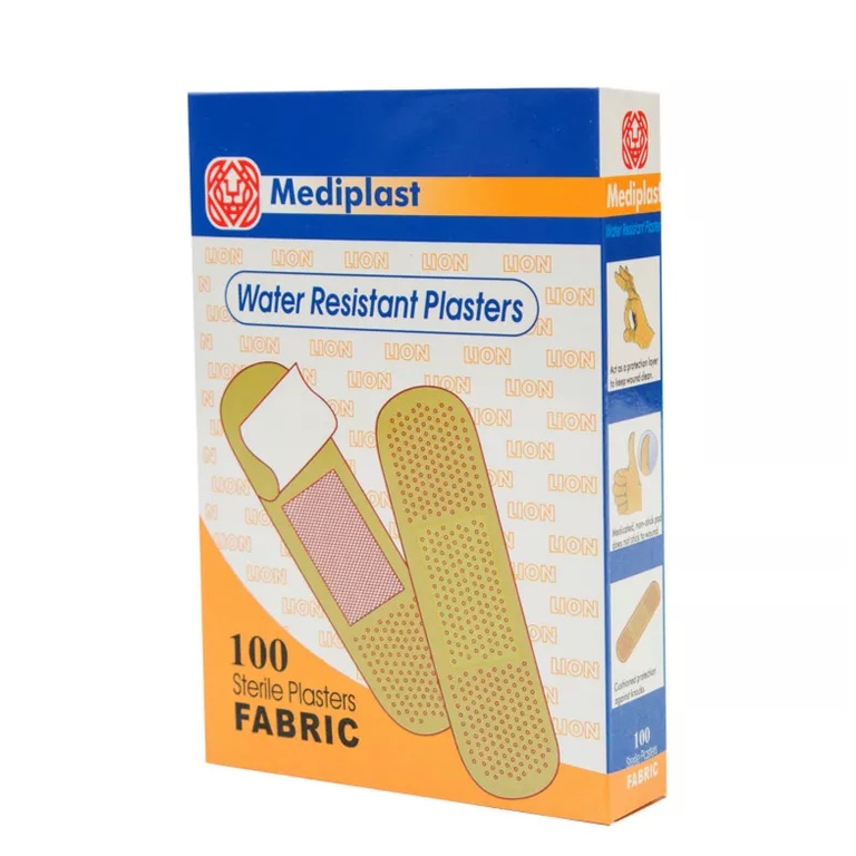 80pcs/1Box Medical Plaster Strips Adhesive Antiseptic Bandage Band Aid ...
