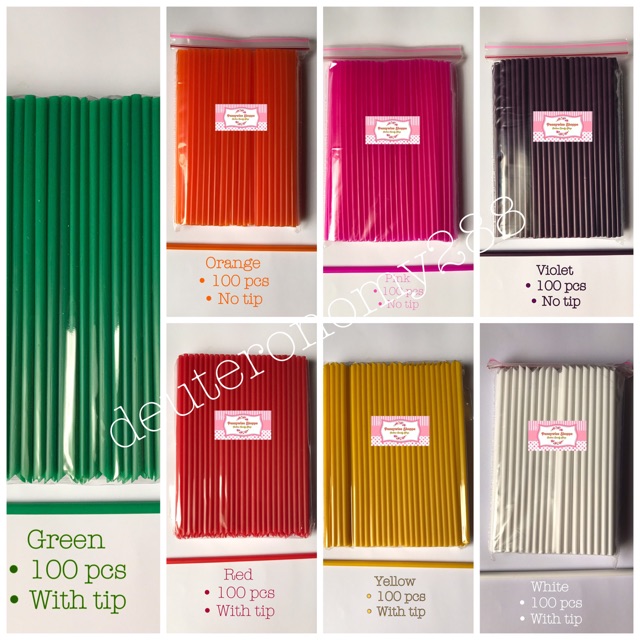 Tetra Straw | Drinking Straw (zestO/yakult) | Lollipop Stick | 100/200 ...