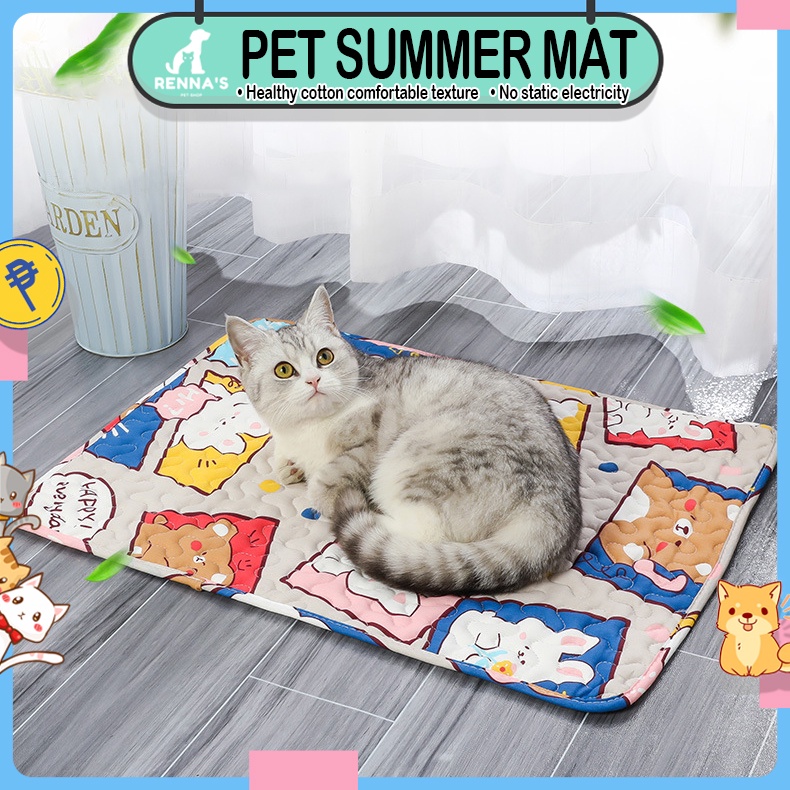 Renna's Dog Summer Mat Cat Mat Pet Mat For Dog Washable Sleeping Mat ...