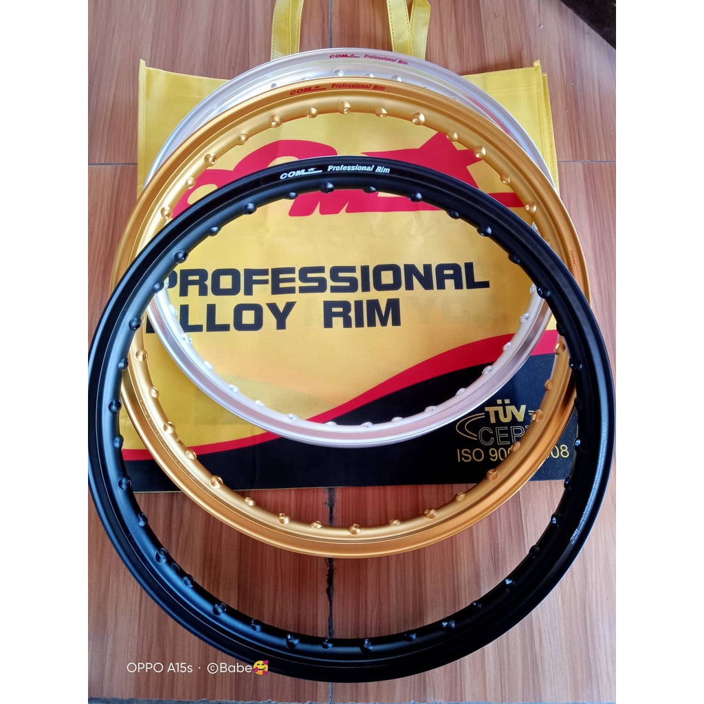 ORIGINAL COMSTAR ALLOY RIM 1.4X17 PER PIECE STD | Shopee Philippines