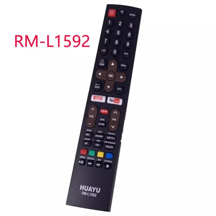 For New RM-L1592 Universal all coocaa Skyworth Smart TV Remote Control Skyworth Android Smart TV ...