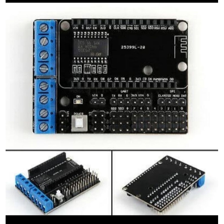 Esp8266 ESP-12S NodeMCU Motor Driver Shield L293D Board | Shopee ...