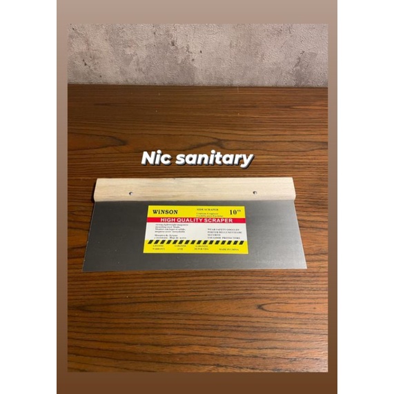 10" INCH gypsum screw scraper gypsum scraper putty putty | Shopee ...