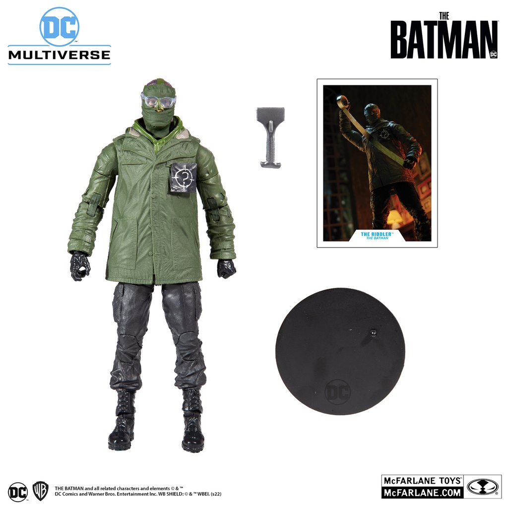 McFARLANE Toys DC Multiverse THE RIDDLER – THE BATMAN (MOVIE) | Shopee ...