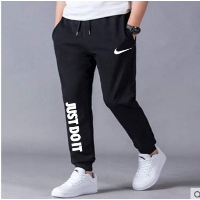 Ezra just do it jagger plants men high quality cotton makapal | Shopee ...