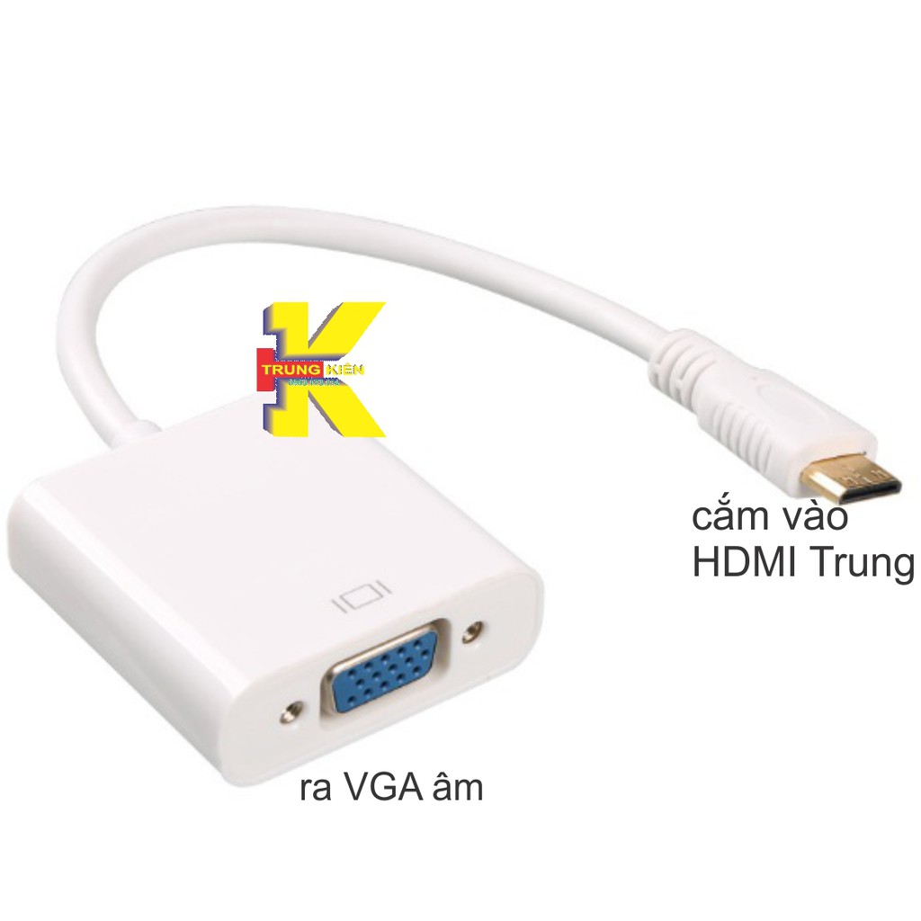 Mid-size HDMI TO VGA CABLE (AMPLID HEAD) | Shopee Philippines
