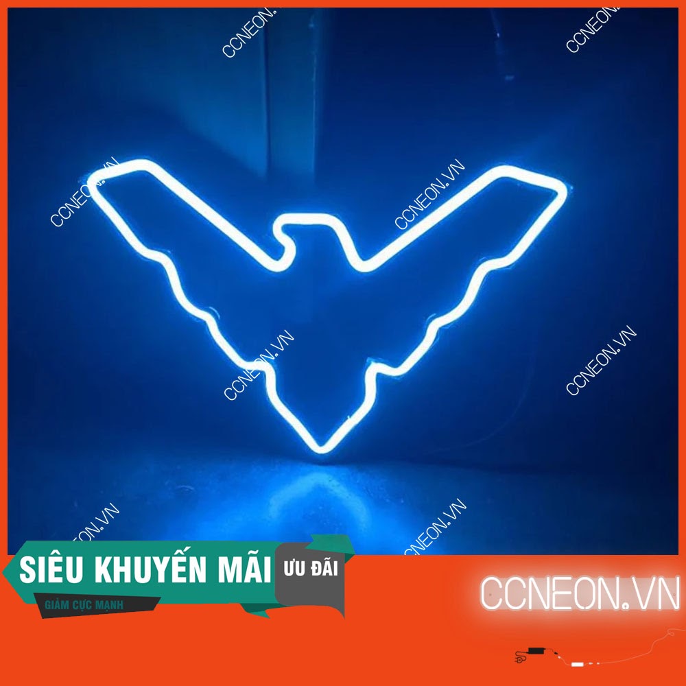 Led Neon Logo Nightwing Decorative Lights | Shopee Philippines