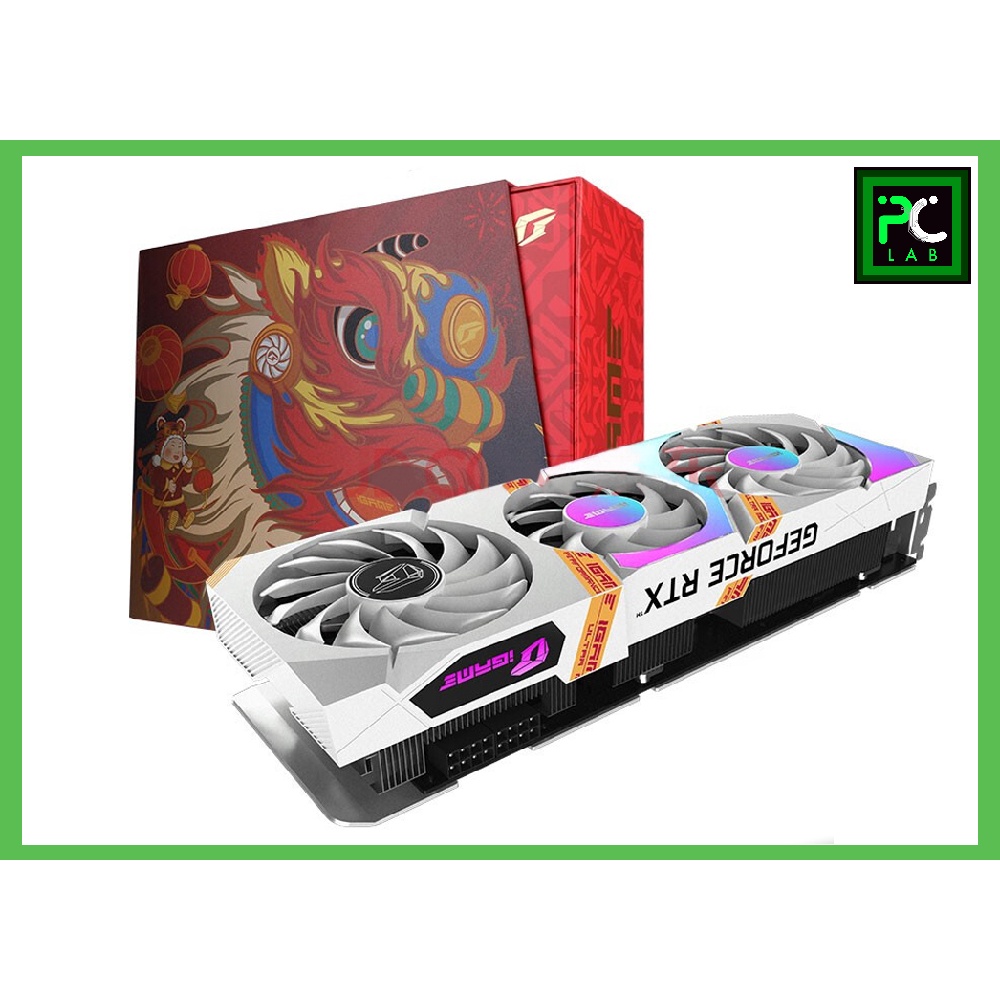 Colorful iGame RTX 3050 Ultra White OC 8GB (LHR)- CNY Edition | Shopee ...