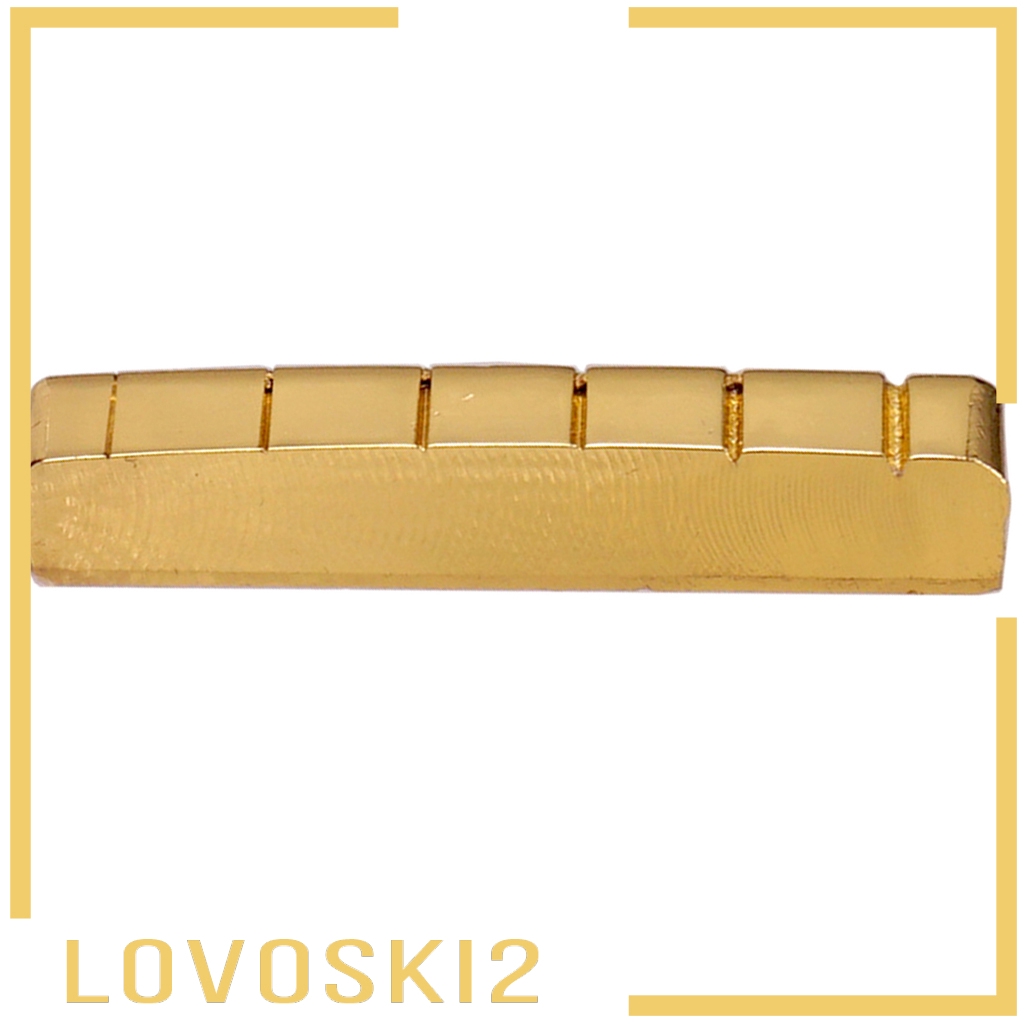 [LOVOSKI2] 42mm Brass Slotted Nut for Electric Guitar Spare Parts ...