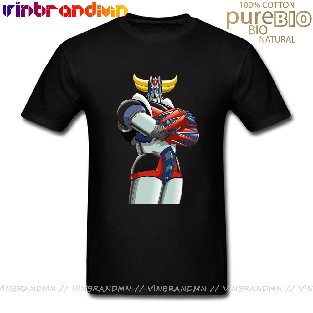 &Goldorak (Grendizer) Mazinger Z T-Shirt Japanese Cartoon Design Summer ...