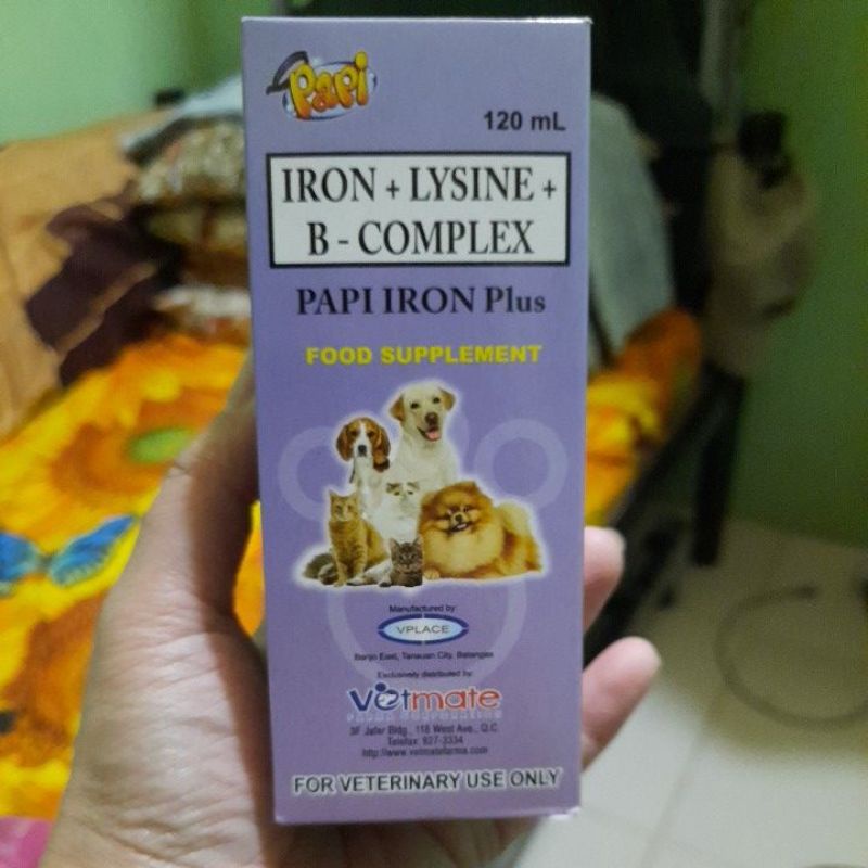 PAPI IRON PLUS B-COMPLEX 120ML | Shopee Philippines