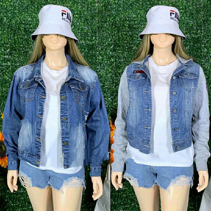 FORMAL/CASUAL DENIM JACKET FOR UNISEX | Shopee Philippines
