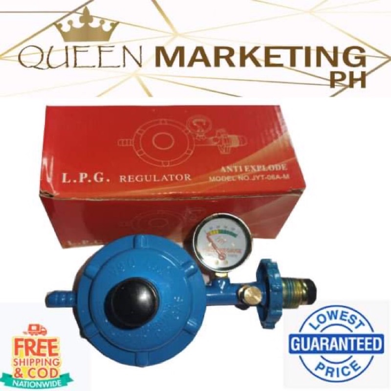 Mgas Regulator with Gauge and Stopper | Shopee Philippines