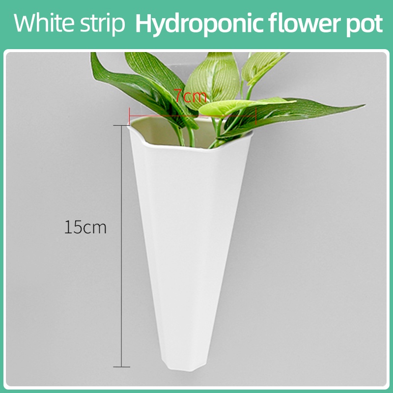 Wall Mounted Flower Vase Hanging Pots For Plants Green Dill Flower Pot ...