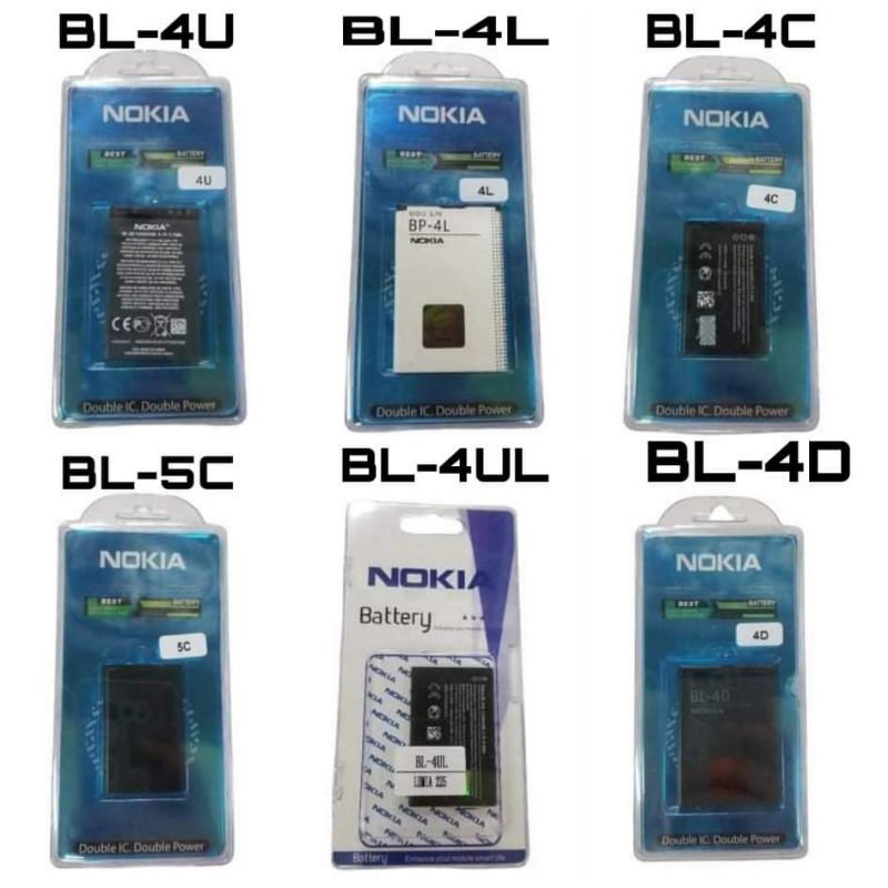 NOKIA ORIGINAL BATTERY BL-4C/BL-5C/BL-4UL/BL-4U/BL-4D/BL- | Shopee Philippines