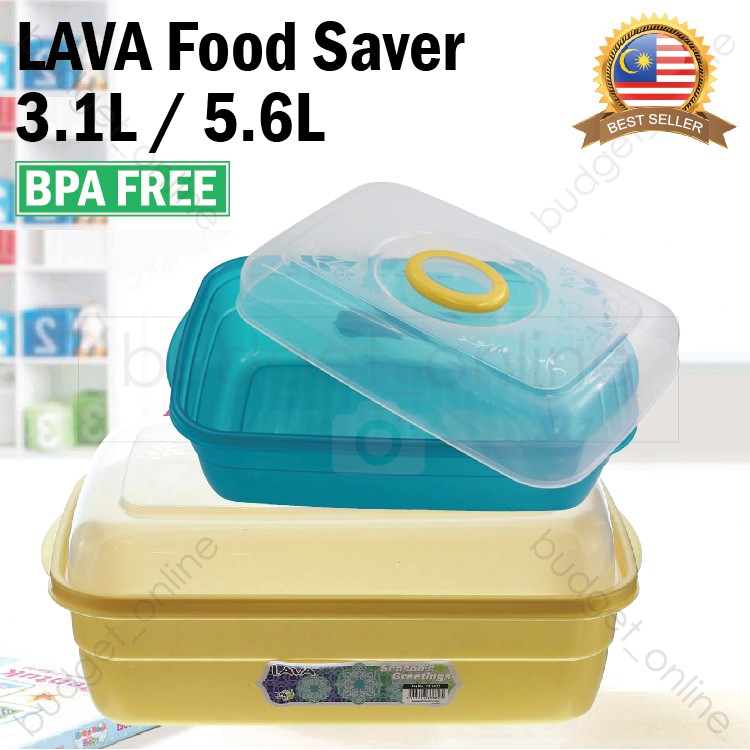 LAVA Food Saver FS6822 3.1L / FS6833 5.6L Storage Container BPA FREE ...