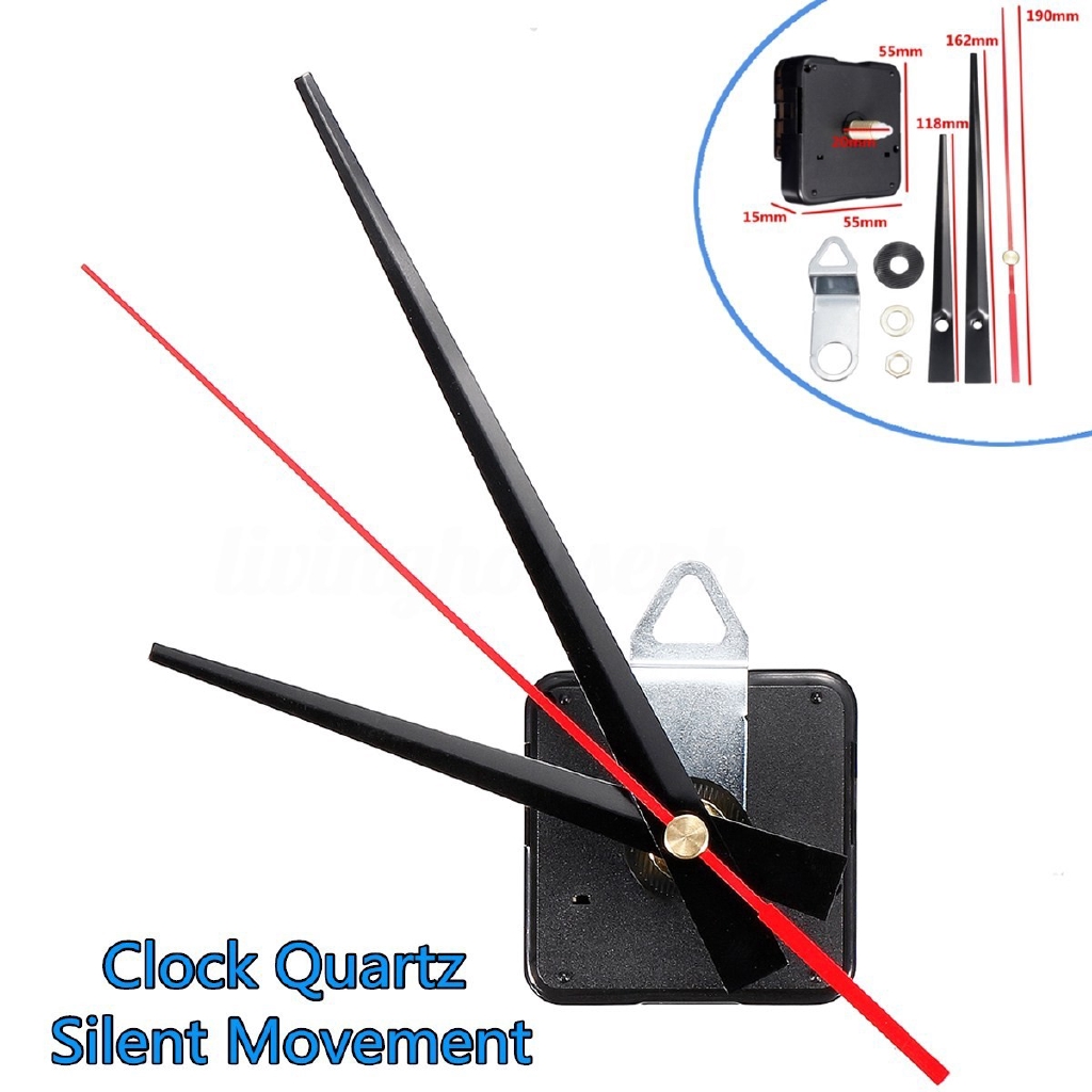 Wall Quartz Silent Clock Mechanism Module DIY Set Kit | Shopee Philippines