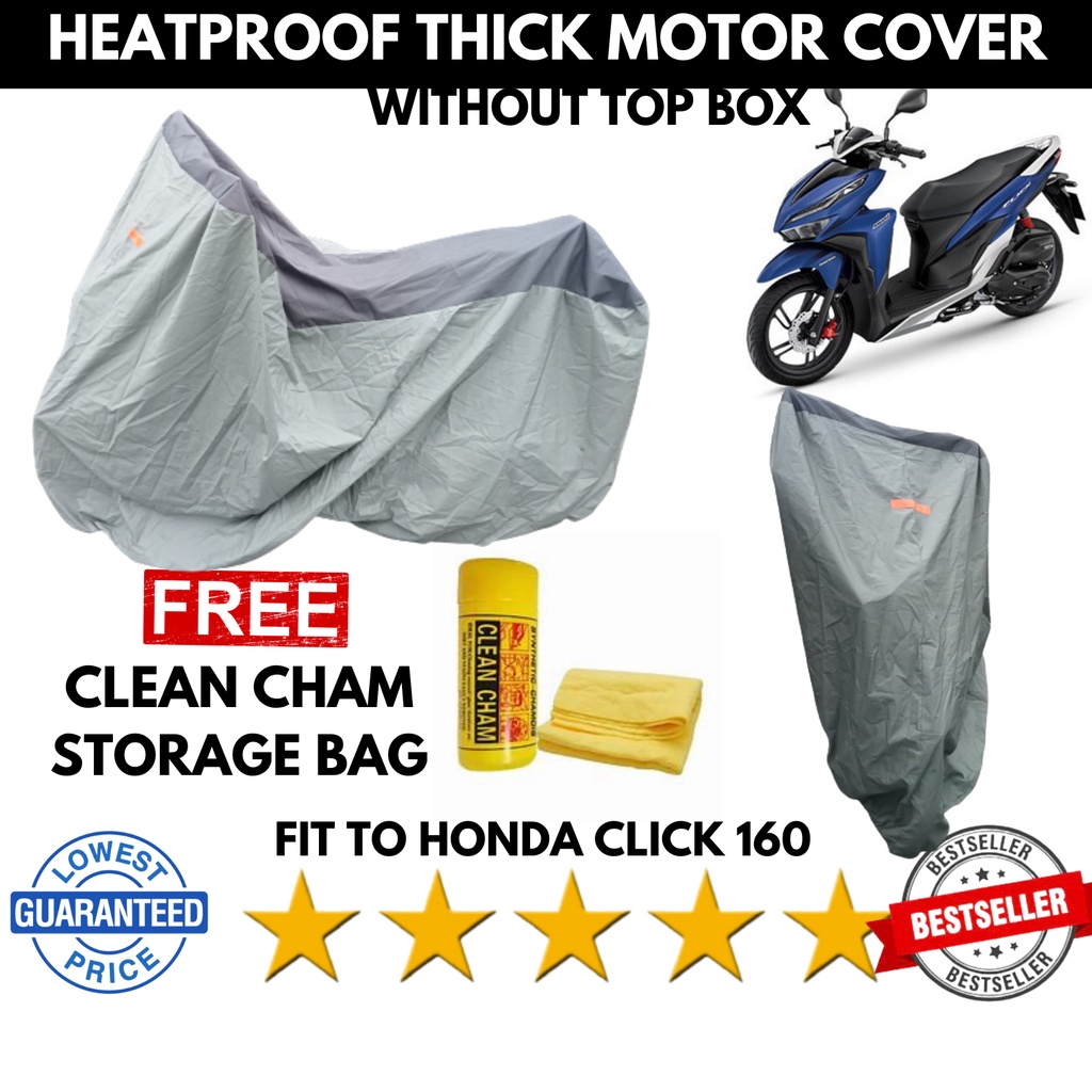 HONDA CLICK 160i MOTOR COVER HEATPROOF ASSORTED COLOR / HONDA CLICK 150 ...