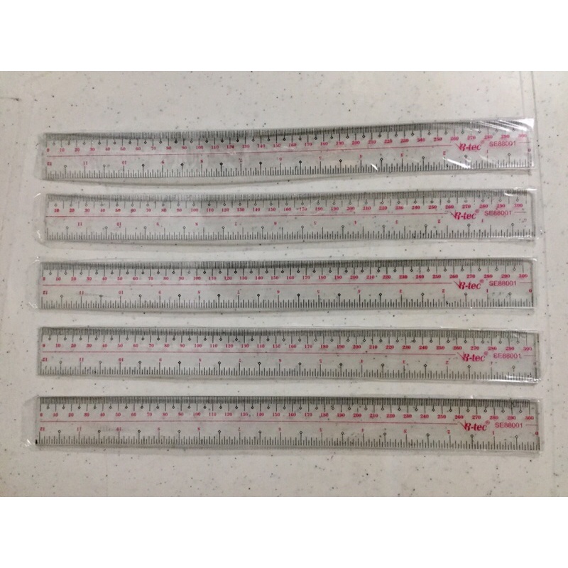 PLASTIC RULER 12 inches sold per piece | Shopee Philippines