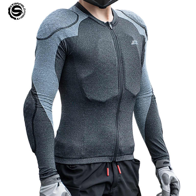 Men's Summer Motorcycle Body Armor Quick Dry Cycling Motocross Armor ...