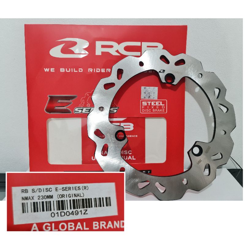 RCB STEEL DISC PLATE E-SERIES for NMAX and NMAX/AEROX [F] - 230mm ...