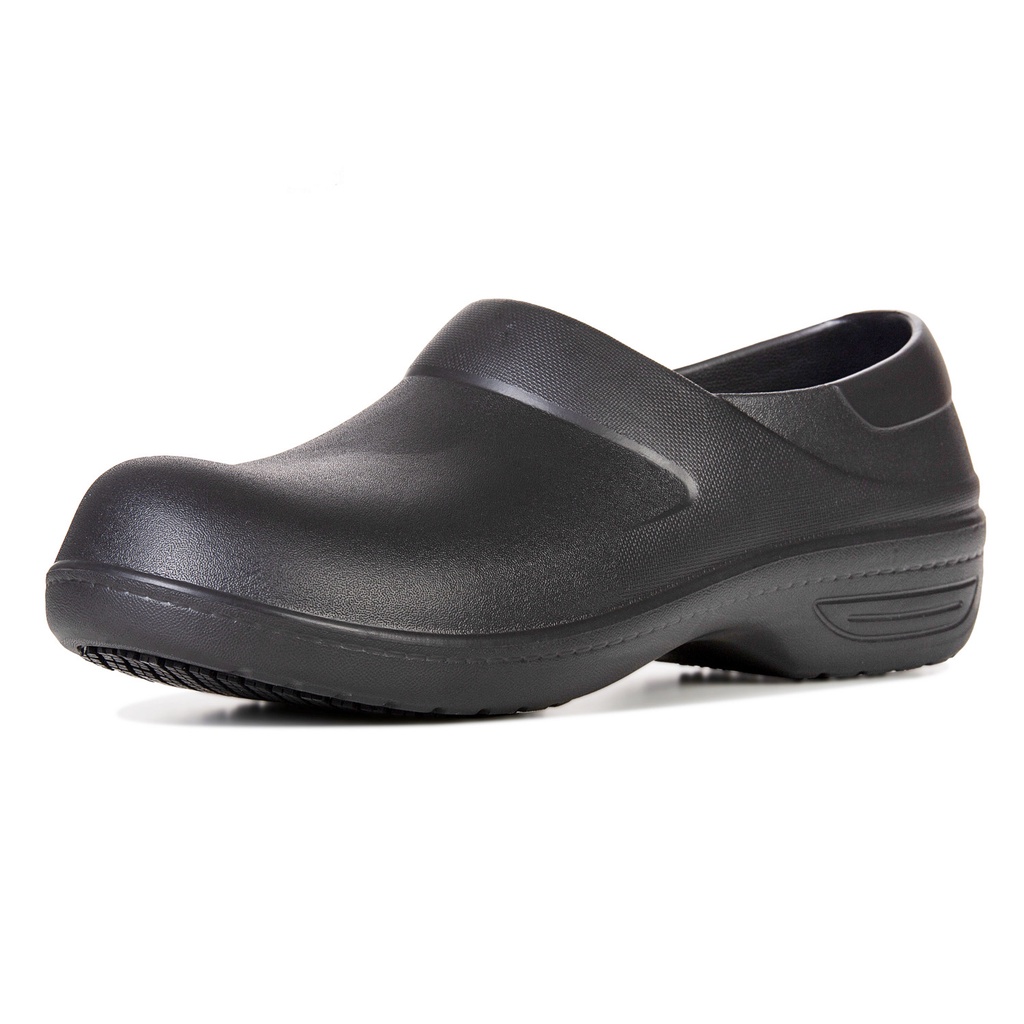 Men or Women's Working Clogs Shoes EVA Black Garden Kitchen Work ...