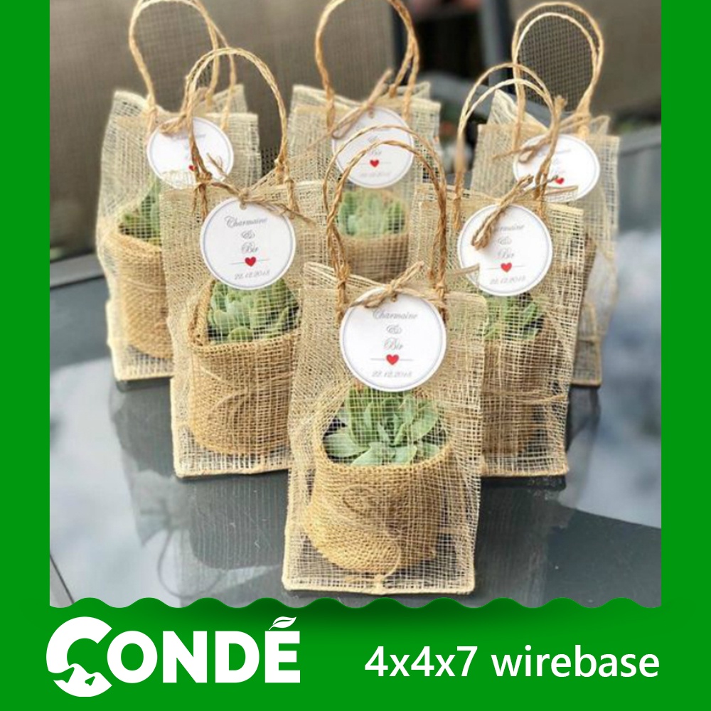 10pcs per Bundle Abaca Sinamay Gift Bag Welcome Souvenir Birthday ...