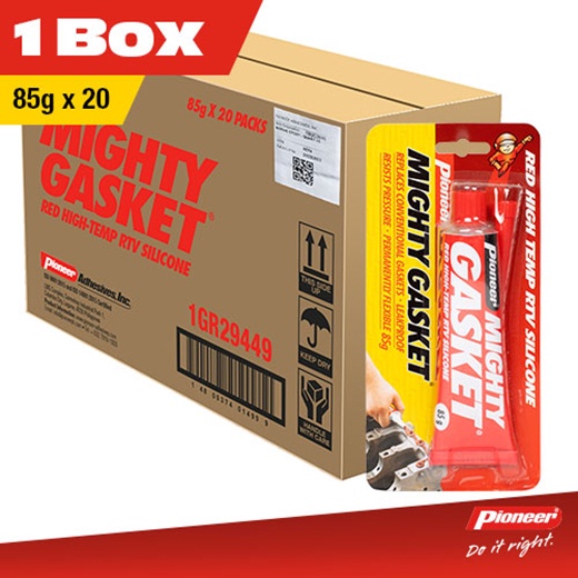 Pioneer Mighty Gasket Red 85g Box Bundle (20 pcs) | Shopee Philippines
