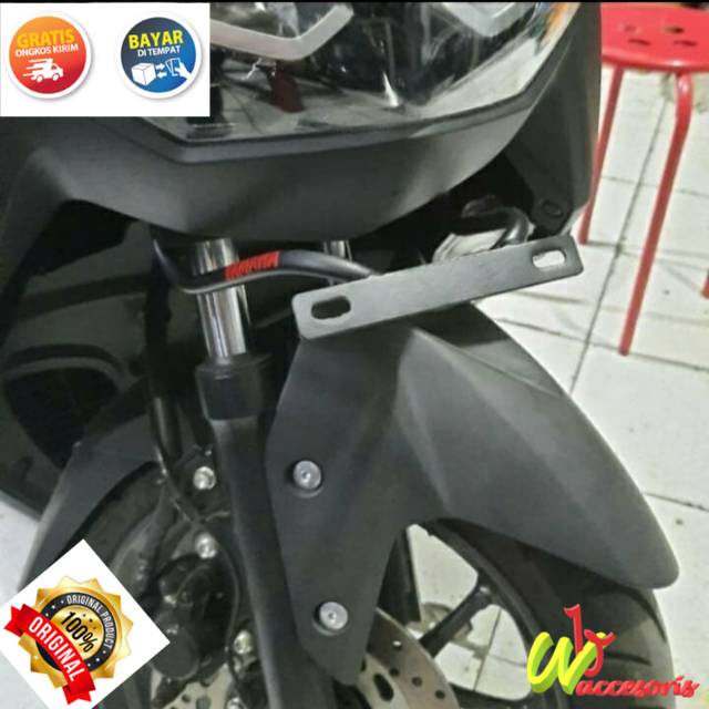 All new nmax 2020 2021 Mustache model License Plate Brackets | Shopee ...