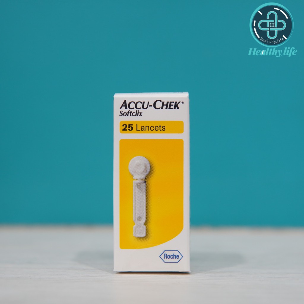 Accu-check Softclix Fingertip Piercing Needle Acu-check Softclick 1 Box ...