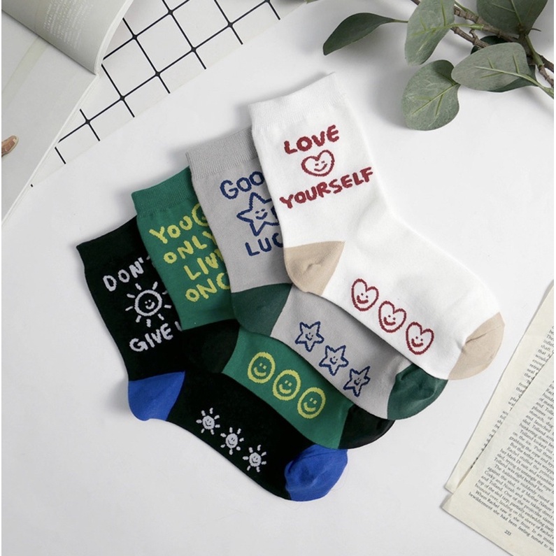 Korean Socks - Statement Socks - Iconic Socks | Shopee Philippines