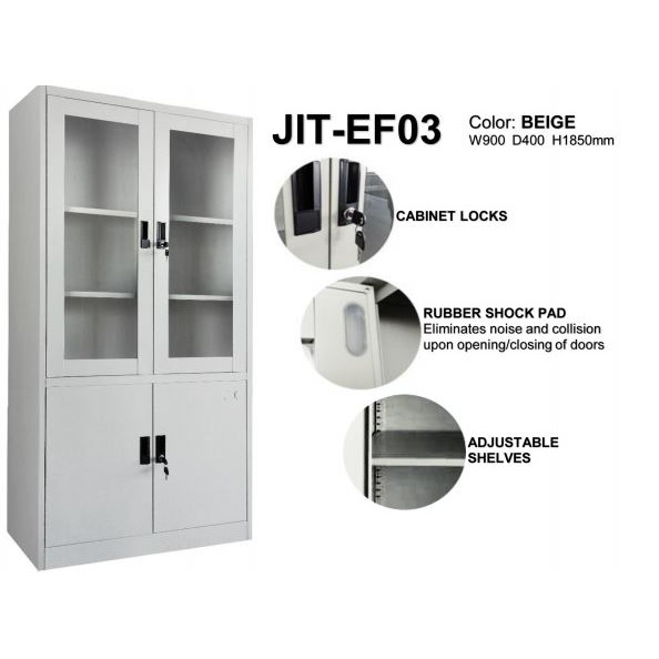 FLRCC METAL DISPLAY CABINET / STORAGE CABINET JIT EF03 | Shopee Philippines
